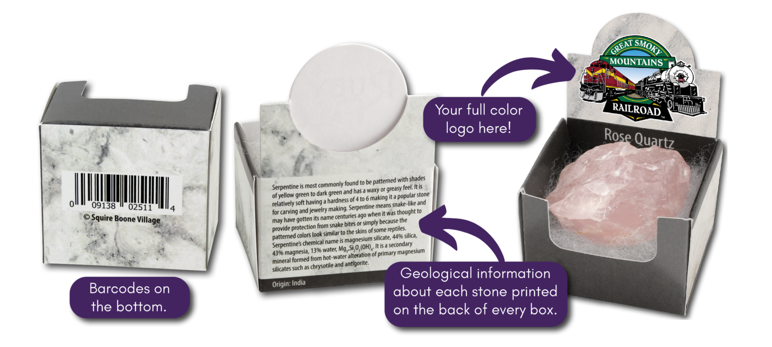 Collector Rocks – Squire Boone Village