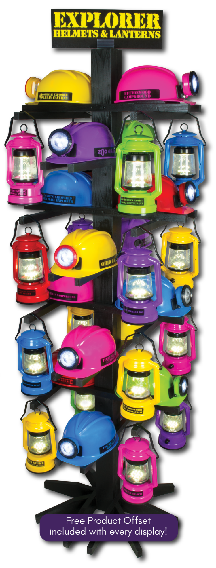 Explorer Helmets &Lanterns for Kids – Squire Boone Village