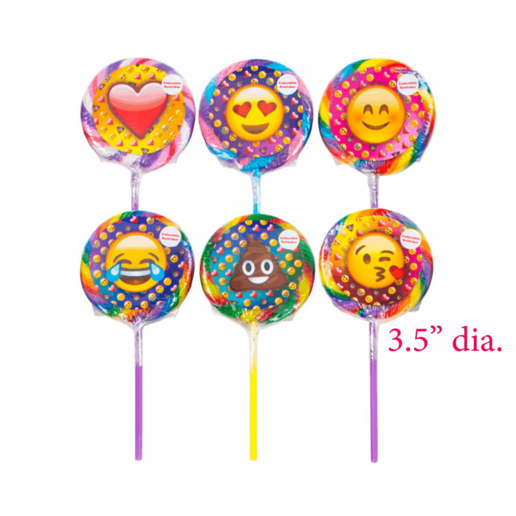 Emoji Resticker Lollipops® – Squire Boone Village