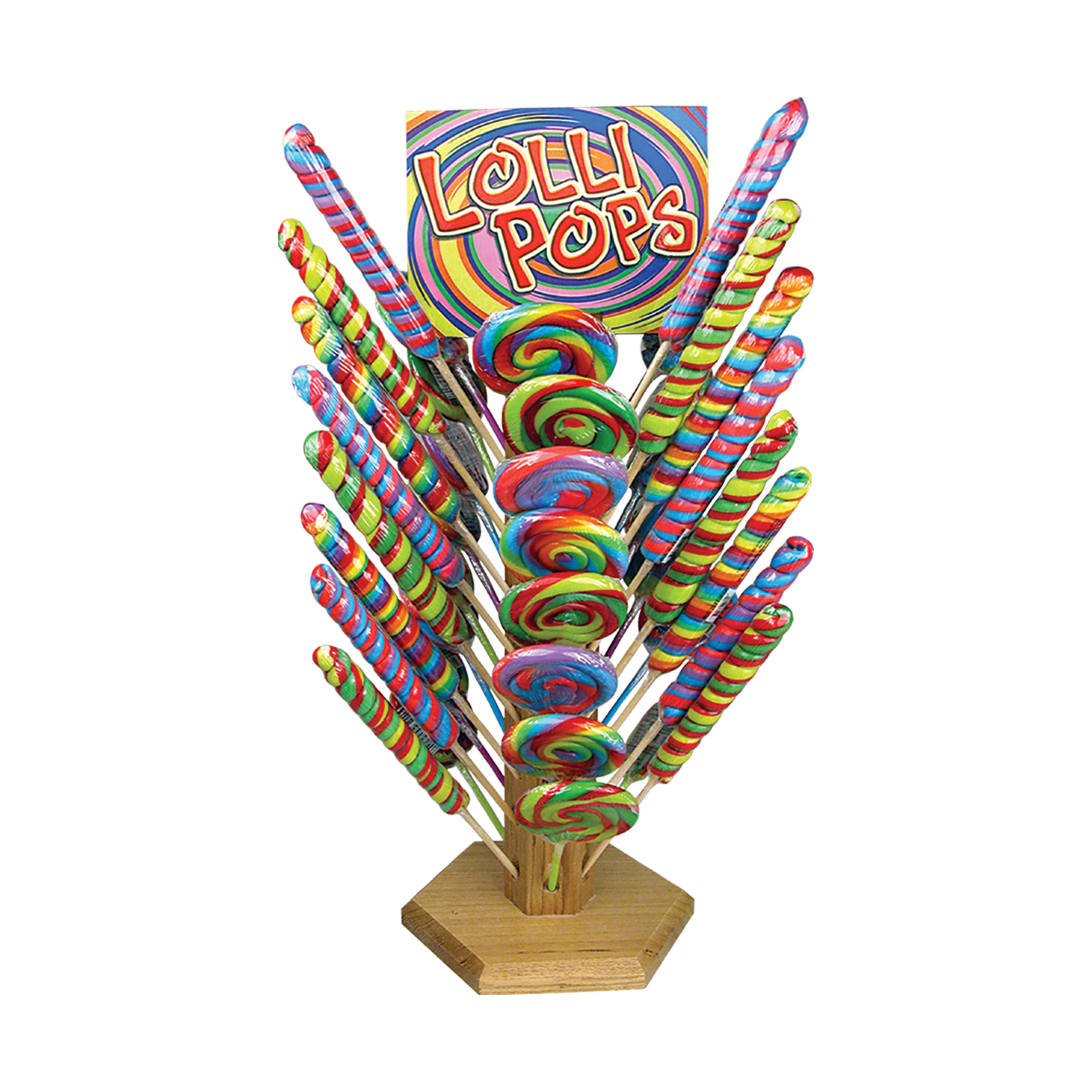Lollipop Tree Oak Counter Display – Squire Boone Village
